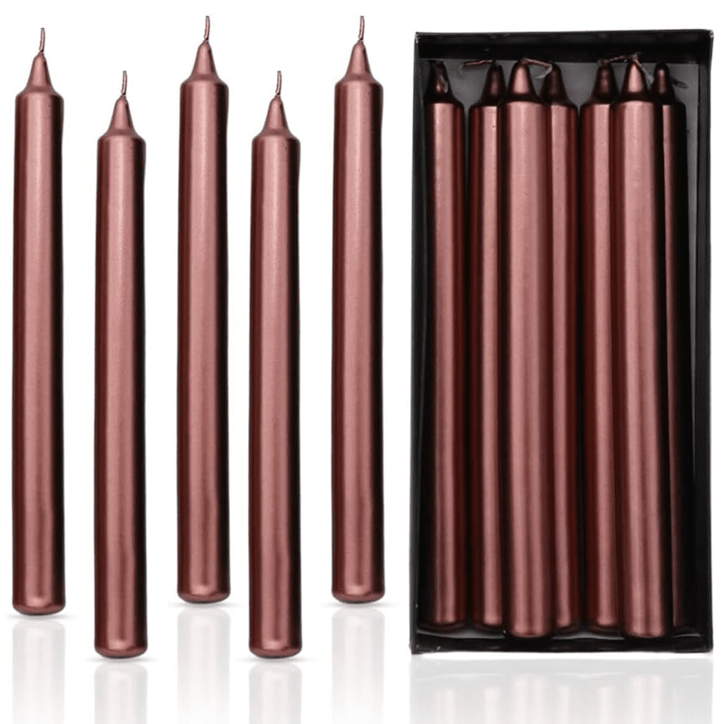 Unscented Straight Candles -10 Hours Long burning - Axiom Home